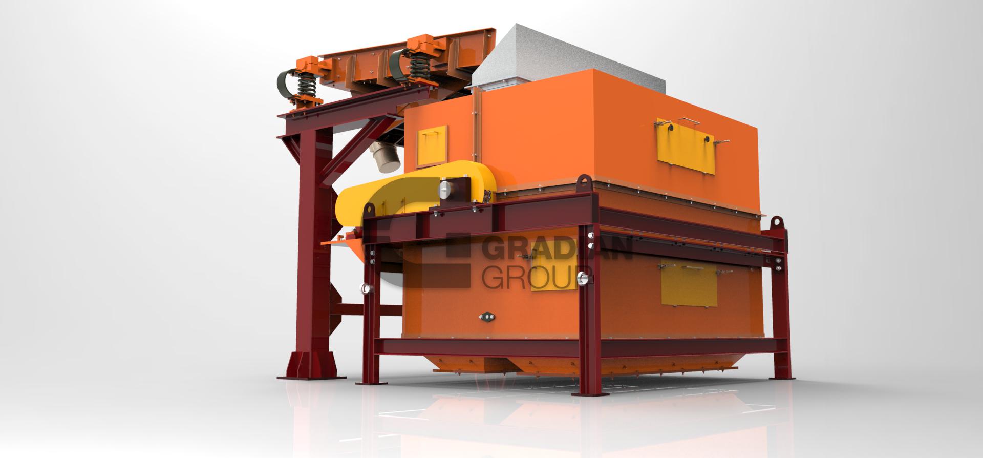 High-Intensity Dry Drum Separator - Gradian Group CO